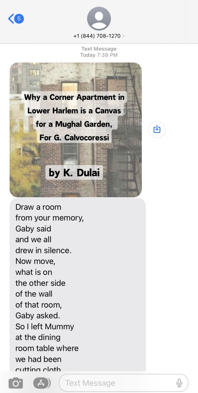 Text-For-Poem: The Local Art Project That Sends Poetry To Your Phone ...