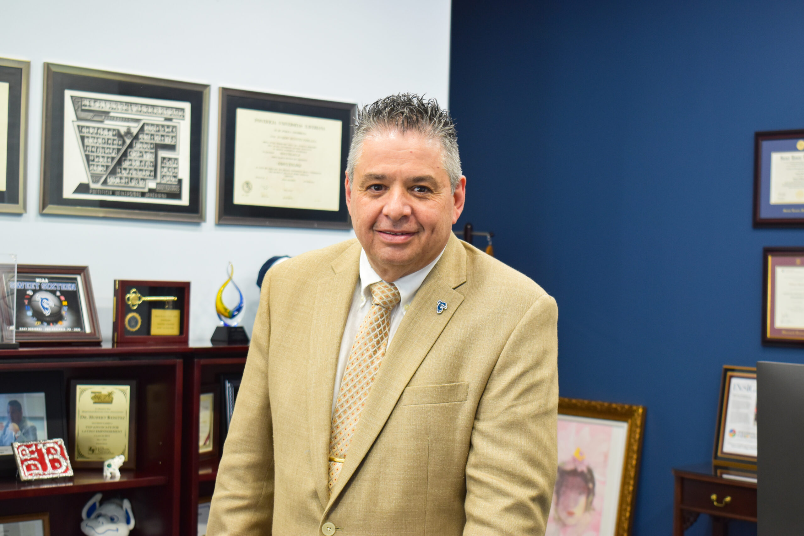 Saint Peter’s First Hispanic President Hubert Benitez Wants To Prove ...